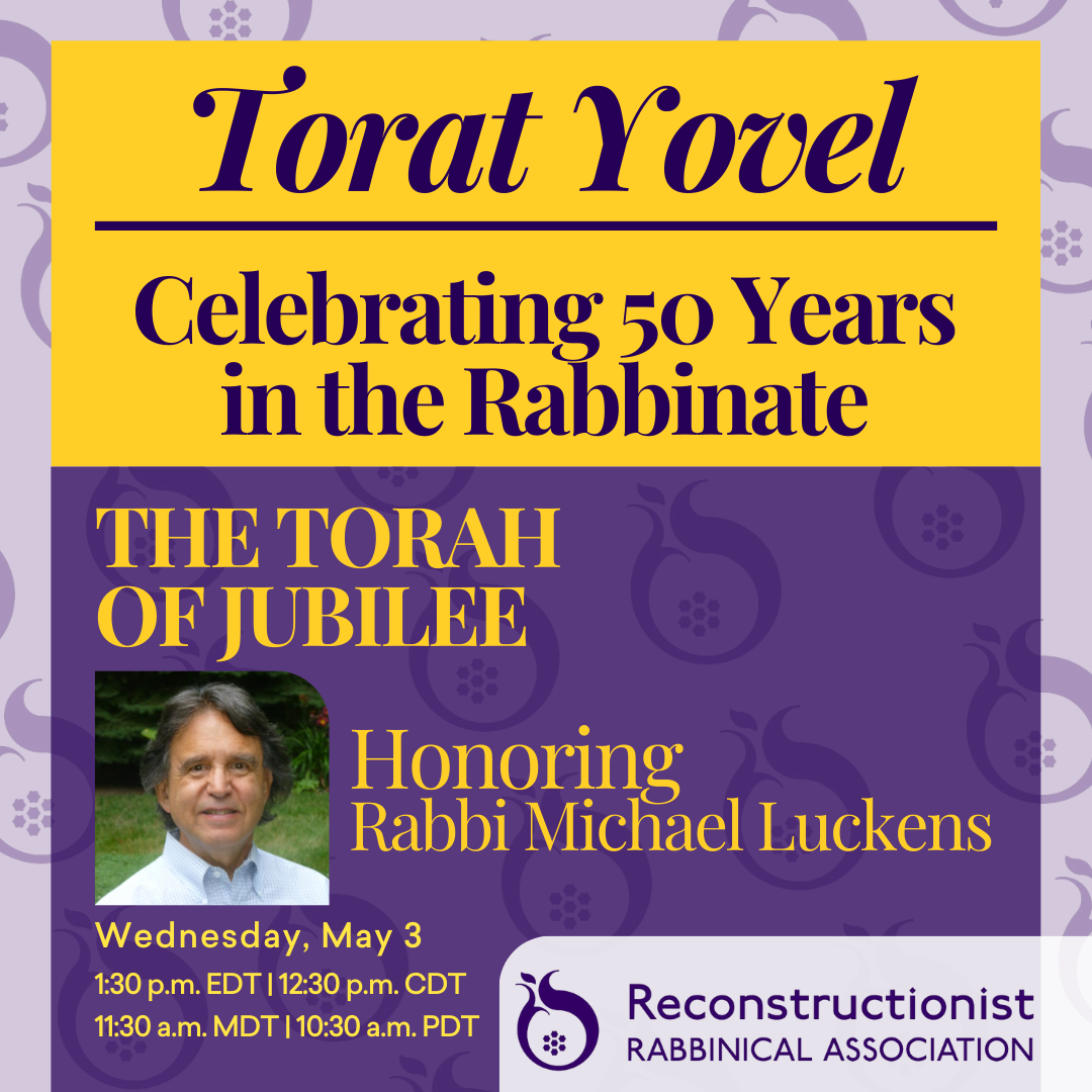 Torat Yovel: The Torah of Jubilee - Reconstructing Judaism