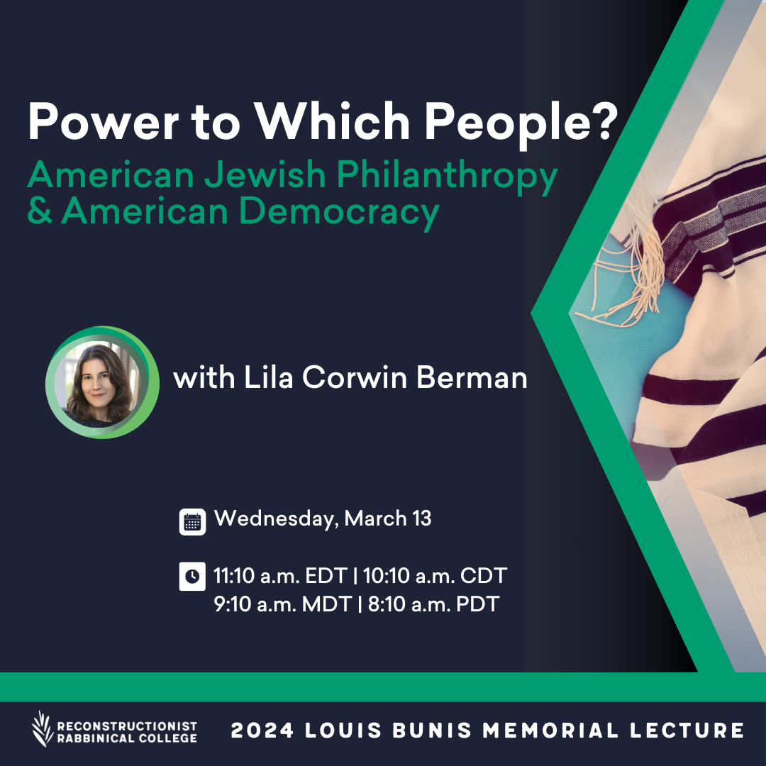 2024 Louis Bunis Memorial Lecture: Power to Which People? American ...